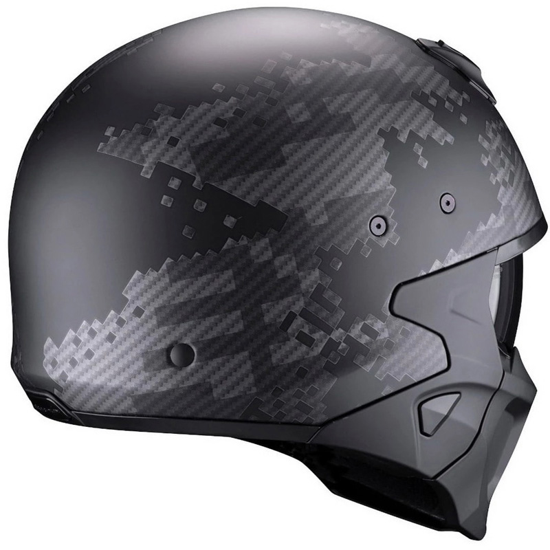 Scorpion Covert-X Xborg Modular Motorcycle Helmet - Non PSB Approved
